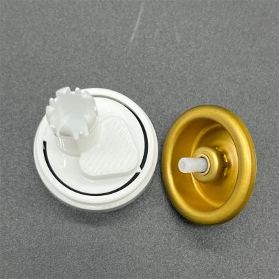 China Aerosol Hair Mousse Inverted Aluminum Valve Ideal for Salon Haircare Brands for sale