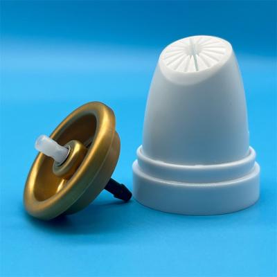 China Durable Refill-System Aerosol Mousse Dispenser Nozzle for Sustainable Zero-Waste Brands for sale