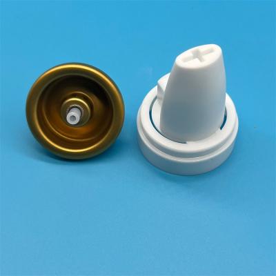 China High-Hold Performance Aerosol Mousse Dispenser Nozzle for Extreme Styling & Thick Hair with Targeted Application for sale