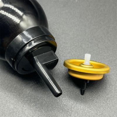 China Ultra-Quiet Click Hair Mousse Dispenser Nozzle for Discreet Use in Shared Spaces with Noise-Reduction Design for sale