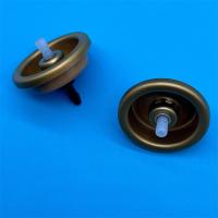 China Luxury Metallic Finish Hair Mousse Actuator for Premium Cosmetic Packaging with Sleek Design for sale