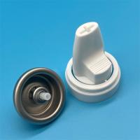China Adjustable Volume Control Hair Mousse Dispensing Head for Customized Styling with Rotating Selector for sale