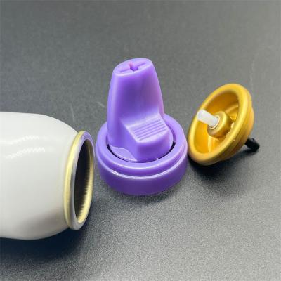 China Controlled Application Hair Mousse Dispensing Nozzle for Men's Grooming and Textured Styles with Direct Foam Stream and Matte Finish Aid for sale