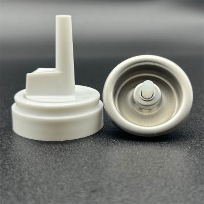 China Inverted Aluminum Aerosol Valve for Hair Mousse  Compatible with Salon-Grade Formulas for sale