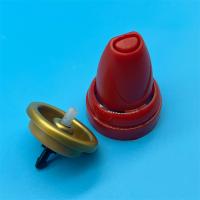 China High-Precision Aerosol Hair Mousse Inverted Aluminum Valve for Uniform Foam Delivery for sale