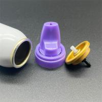 China High-Precision Aerosol Hair Mousse Inverted Aluminum Valve for Uniform Foam Delivery for sale