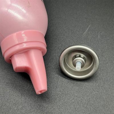 China 360° Dispensing Inverted Aluminum Aerosol Valve for Hair Mousse with Corrosion-Resistant and Bag-on-Valve Compatibility for sale