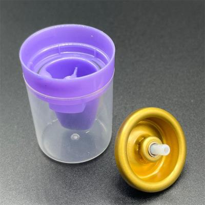 China Eco-Friendly Hair Styling Product Valve | Biodegradable Materials | 0.8mm Orifice for Mousse and Gels for sale
