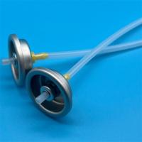 China Aerosol Valve with Wide Gentle Mist Nozzle Leak-Proof Seal and 360-Degree Operation for Deodorant Spray for sale