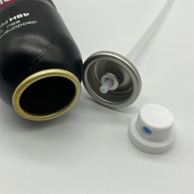 China Deodorant Body Spray Valve for Premium Aerosol Packaging for sale