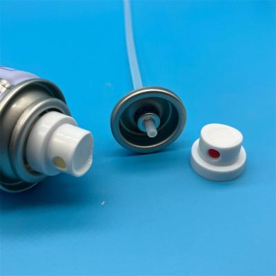 China Precision-Engineered Dry Shampoo Aerosol Valve with Advanced Spray Control for sale