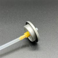 China Dry Shampoo Valve 1-Inch Aerosol Valve for Hair Refreshing Spray for sale