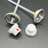 China Precision Aerosol Valve with Ultra-Fine Mist Nozzle for Residue-Free Performance and 360° Operation in Dry Shampoo Spray for sale