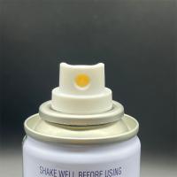 China Dry Shampoo Aerosol Valve with Ultra-Fine Mist Nozzle for Residue-Free Performance and 360-Degree Operation for sale