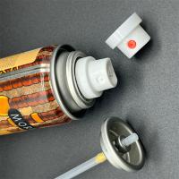 China Dry Shampoo Aerosol Valve with Ultra-Fine Mist Nozzle for Residue-Free Performance and 360-Degree Operation for sale