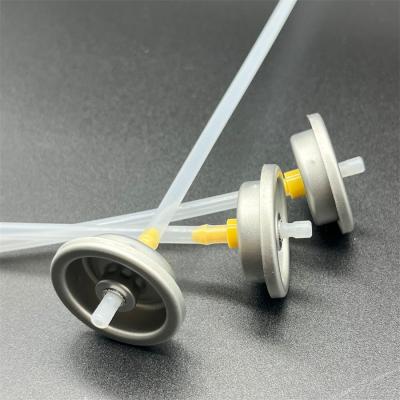 China Premium Dry Shampoo Aerosol Valve Actuator with Ultra-Fine Mist and 360° Spray Function for sale