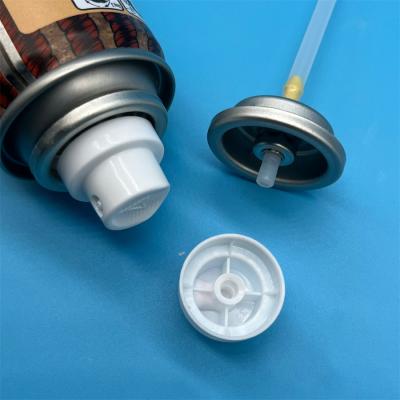China Dry Shampoo Aerosol Valve Compatible with Standard Hair Care Aerosol Packaging for sale