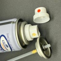 China Dry Shampoo Spray Valve with Clog-Resistant Design for Talc-Based Formulations for sale