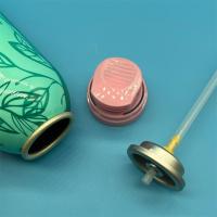 China Dry Shampoo Spray Valve with Clog-Resistant Design for Talc-Based Formulations for sale