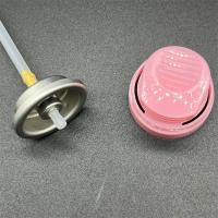China Oil-Absorbing Aerosol Dry Shampoo Valve with Fine Powder Dispersion and Leak-Proof Seal for sale