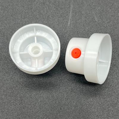 China Aerosol Valve Actuator with Ultra-Fine Mist Nozzle, Clog-Resistant Design, and 360° Spray Capability for Dry Shampoo for sale