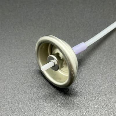 China 120/150/200 Mcl Plastic Stem Metering Aerosol Valve For Precise Liquid Dispensing Durable And Versatile for sale