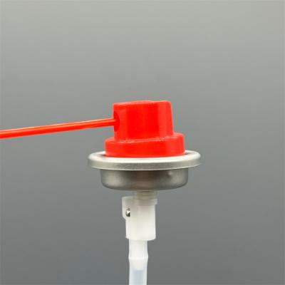 China Two Chambers 360 Degree Aerosol Valve For All Direction Spray for sale