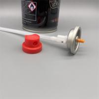 China 360 Degree Direction Aerosol Valves With Actuator for lubricant Aerosol Tin Cans for sale