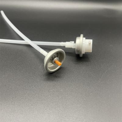 China 1 Inch 360 Degree Aerosol Valve with Tinplate Mounting Cup for sale
