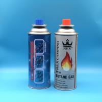 China Diameter 65mm Butane Gas Can for Outdoor Cooking Reliable & Portable Aerosol Tin Can for sale