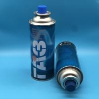 China Diameter 65mm Butane Gas Can for Outdoor Cooking Reliable & Portable Aerosol Tin Can for sale