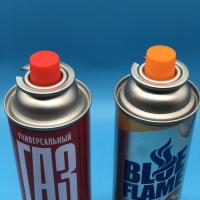 China Tinplate Refillable Butane Canister Tin Can For Emergency Preparedness Portable & Essential for sale