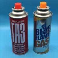 China Tinplate Refillable Butane Canister Tin Can For Emergency Preparedness Portable & Essential for sale