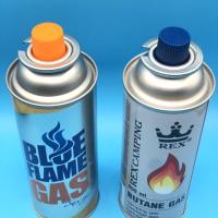 China 65mm Butane Gas Cylinders for Industrial Use Robust & Reliable Straight Wall Tin Cans for sale