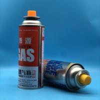 China Butane Gas Cartridge for Portable Stoves - Ideal for Travel Straight Wall Tin Cans for sale