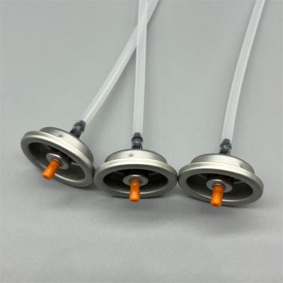 China Oxygen Spray Aerosol Valve Medical Breathing Oxygen Dispenser Valve for sale