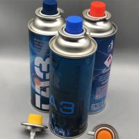 China Empty Butane Gas Canister Cylinder for Refillable Fuel Containers for sale