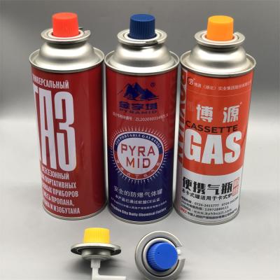 China Versatile Butane Propane Mix Gas Isobutane Cartridge for Outdoor Cooking Equipment for sale