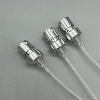 China Elegant Silver Perfume Pump With Cap Stylish Dispenser For Fragrances for sale