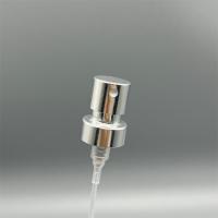 China Elegant Silver Perfume Pump With Cap Stylish Dispenser For Fragrances for sale
