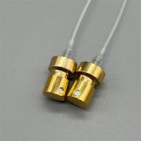 China Elegant Gold Perfume Spray Aerosol Valve for Cosmetic  Fragrance Dispensing And Packaging for sale