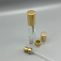 China Luxurious Golden Perfume Bottle Sprayer - Elegant Dispenser for Fragrances for sale
