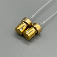 China Golden Fragrance Dispenser Perfume Pump With Cap Chic Scent Diffuser For Any Occasion for sale