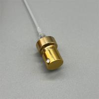 China Luxurious Golden perfume dispenser pump Elegant Scent Diffuser for Homes & Offices for sale