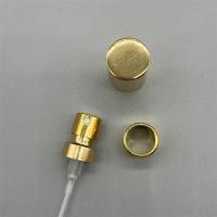 China Golden Fragrance Dispenser Perfume Pump With Cap Chic Scent Diffuser For Any Occasion for sale