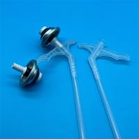 China High Precision Spray Types Of Aerosol Valves For Polyurethane Foam With Long Stem for sale
