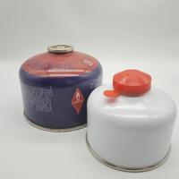 China 220ml Or 485ml Or 1000ml Tinplate Butane Gas Canister with 12 Bar Working Pressure for Camping and Outdoor Cooking for sale