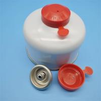 China Premium Aerosol Valve Butane Stove Canister For Diverse 12 Bar Butane Propane Gas Canister for sale