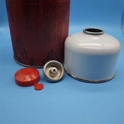 China 12 Bar Aerosol Butane Gas Container For Versatile Tinplate Tin Can 86mm Or 106mm for sale