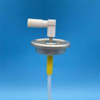 China Versatile One Inch Metal Stem Metered Aerosol Valve For Household Applications for sale